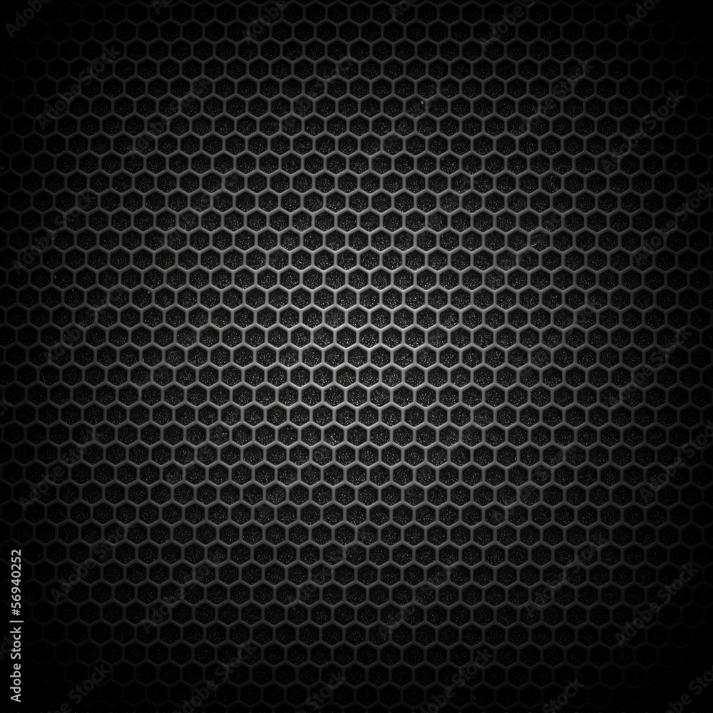 Black iron hexagonal texture. Industrial background Stock Photo | Adobe ...