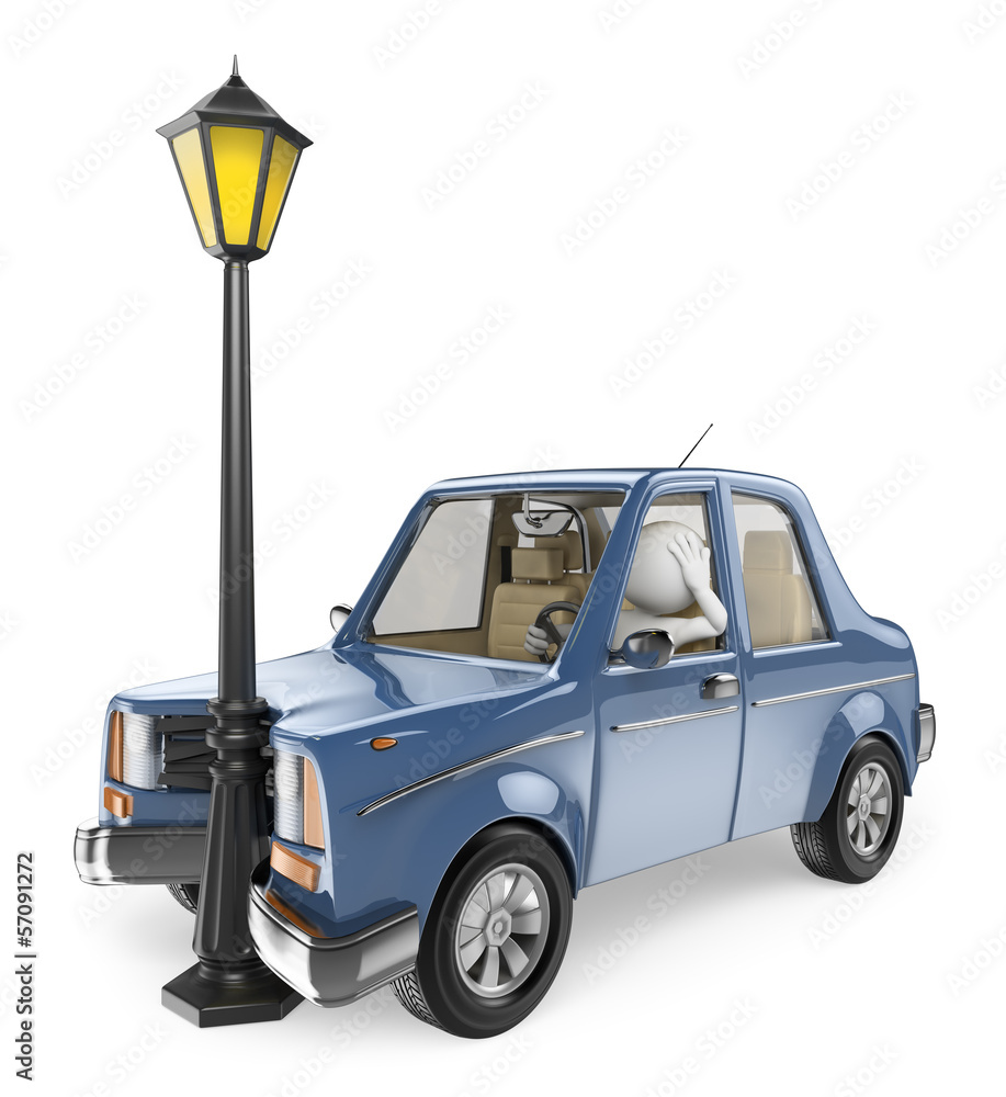 Stick Figure Car Crash