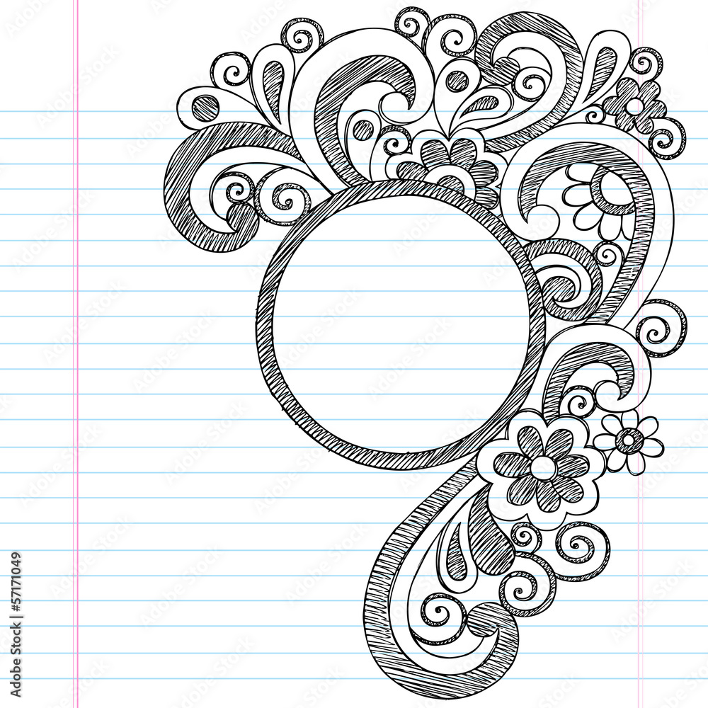 Sketchy Doodle Border