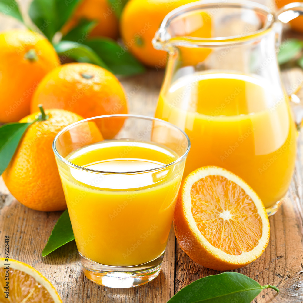 Orangensaft Stock Photo | Adobe Stock