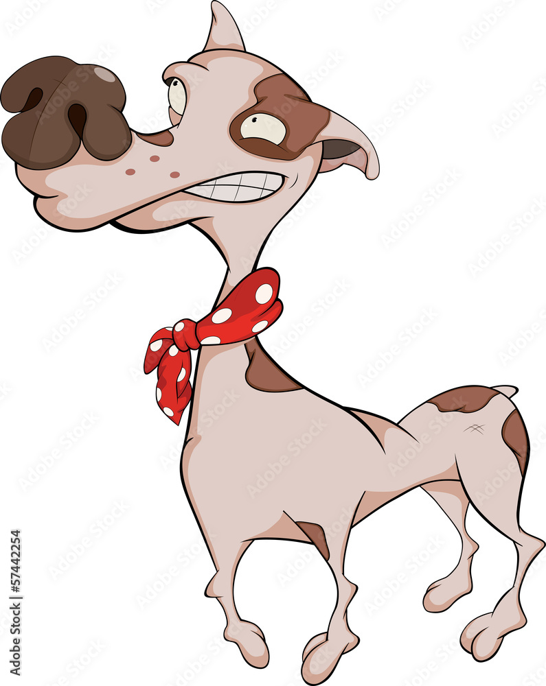 Skinny Dog Clipart