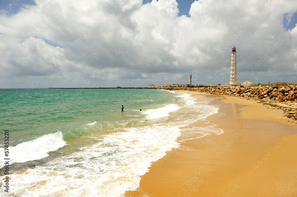 Beaches of Algarve, Culatra Island, Portugal Stock Photo | Adobe Stock