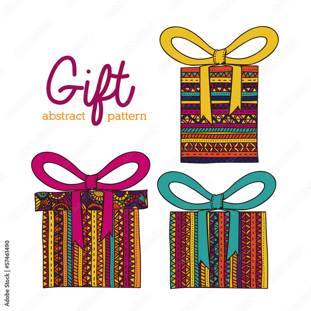 gift design Stock Vector | Adobe Stock