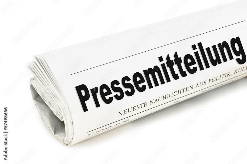 Pressemitteilung Stock-Foto | Adobe Stock