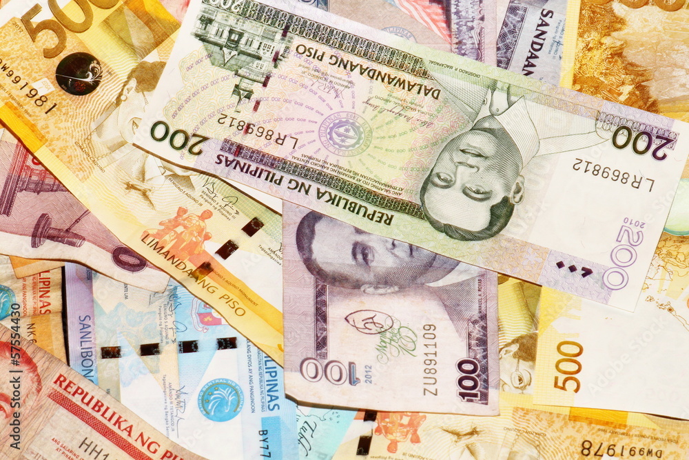 Filipino Currency Stock Photo | Adobe Stock