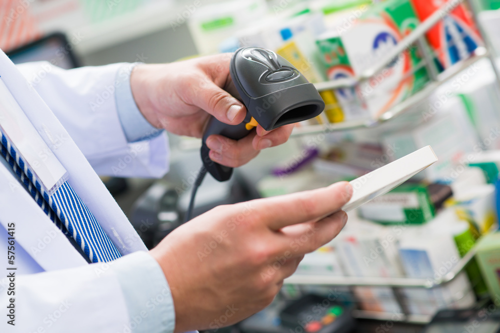 Barcode scanning Stock Photo | Adobe Stock
