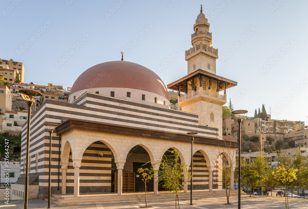 Mosque in Amman Downtown Stock Photo | Adobe Stock
