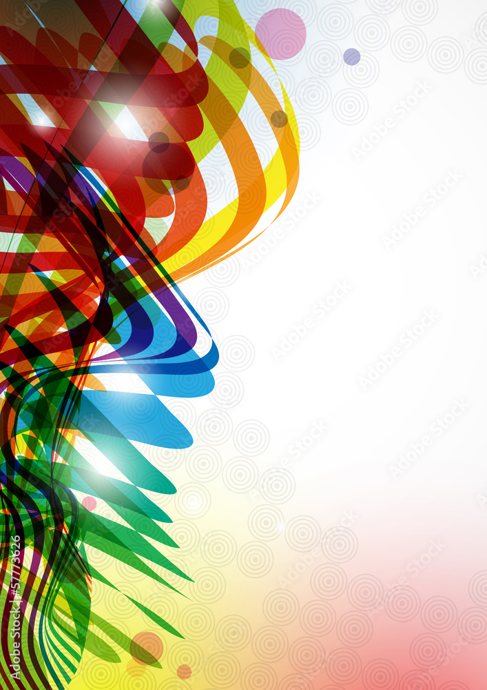 Abstract Colorful Background. Stock Vector | Adobe Stock