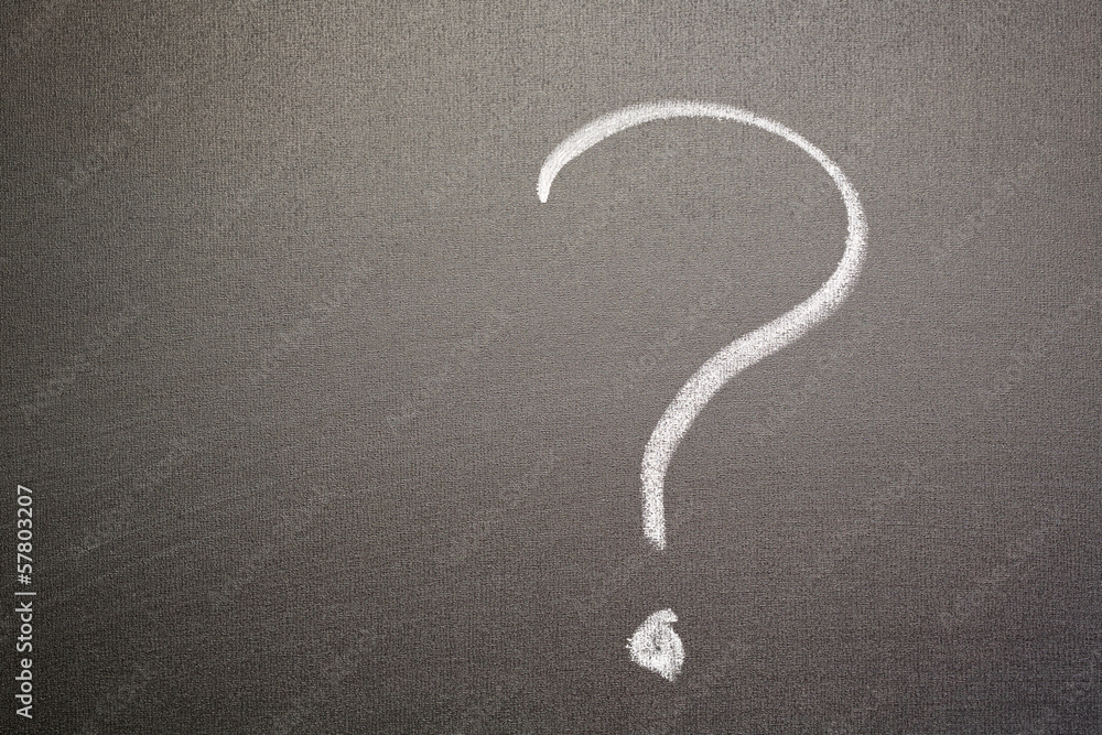 Question Mark Symbol Stock Photo | Adobe Stock