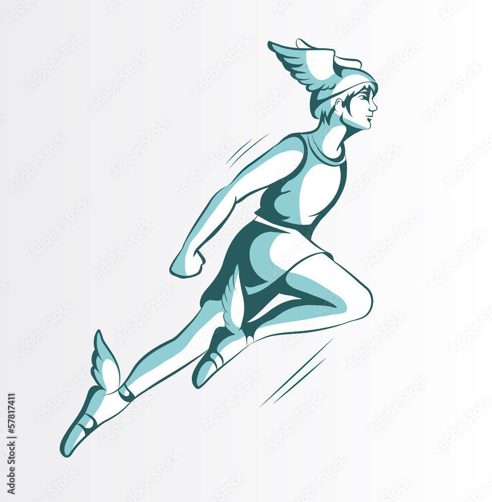 Hermes Stock-Vektorgrafik | Adobe Stock