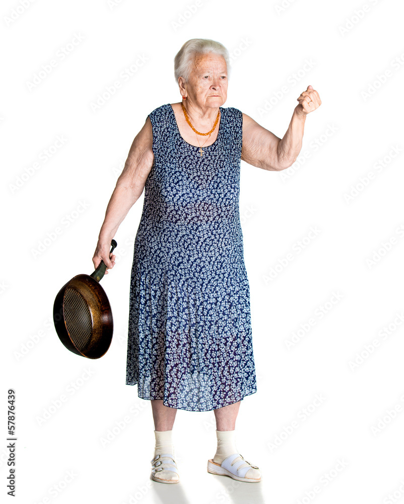 Angry Old Lady