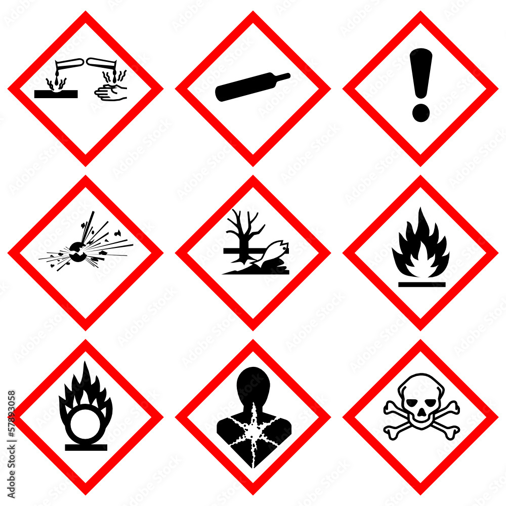 ghs symbole v2 I Stock Vector | Adobe Stock