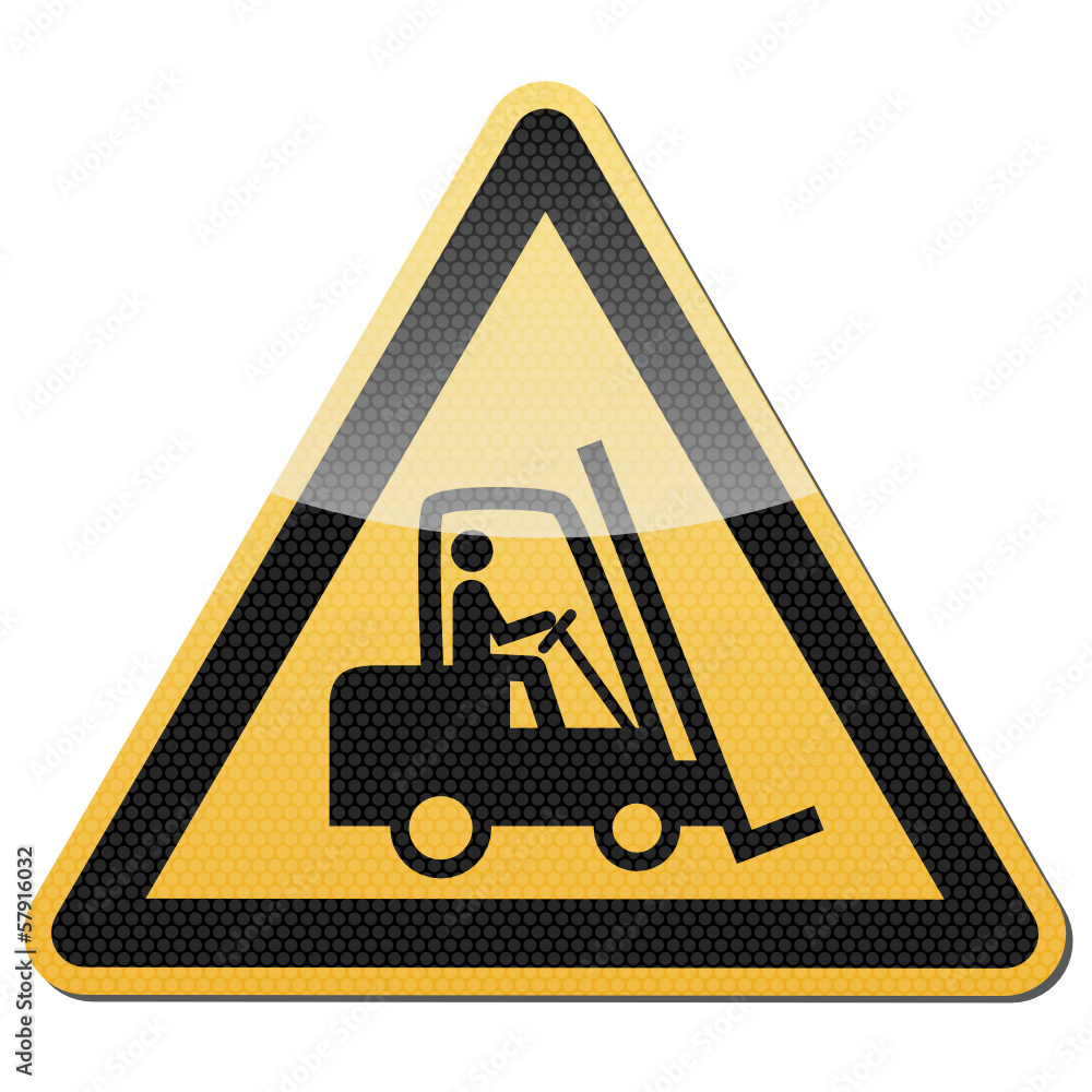 Staplerfahrer Stock-Vektorgrafik | Adobe Stock