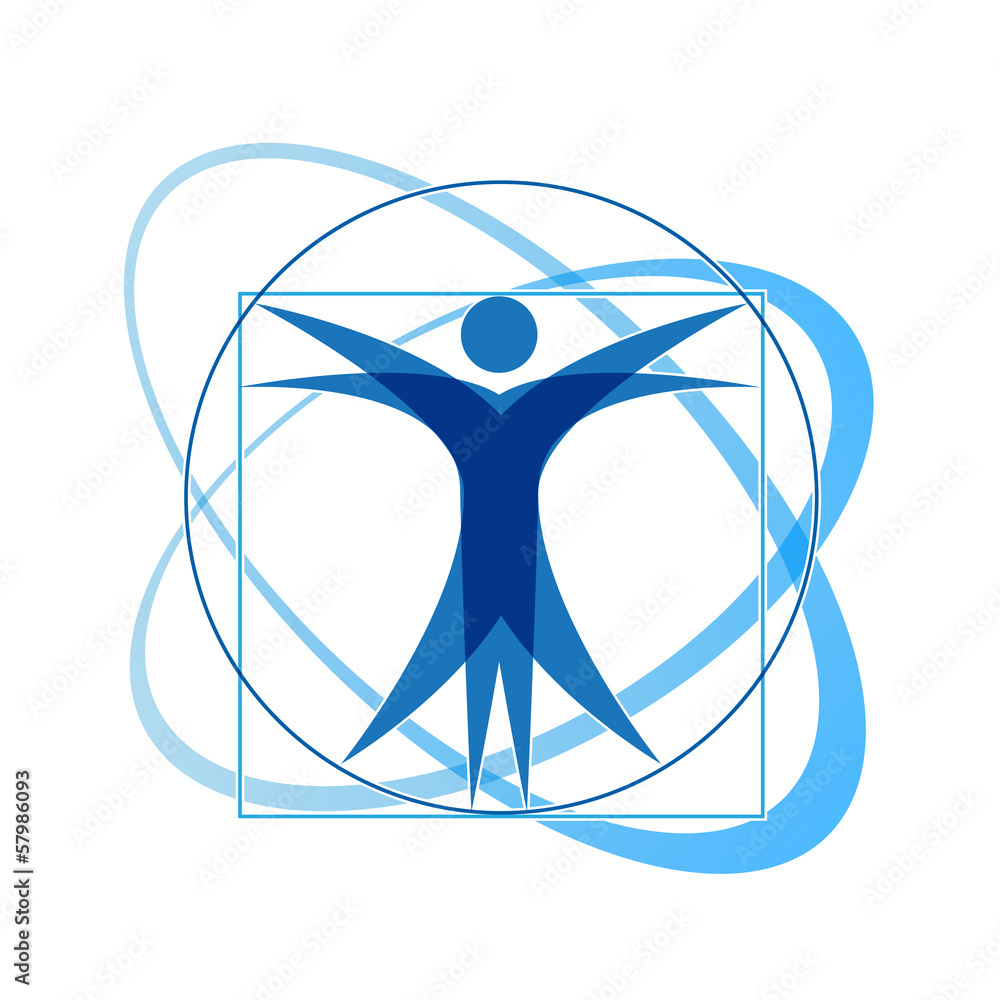 Vector Logo Leonardo da Vinci Stock Vector | Adobe Stock