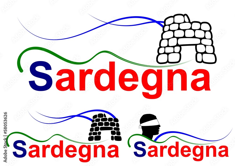 Vettoriale Stock LOGO SARDEGNA | Adobe Stock