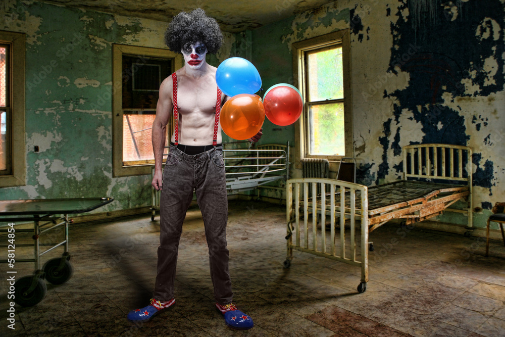 Evil Clowns Under The Bed