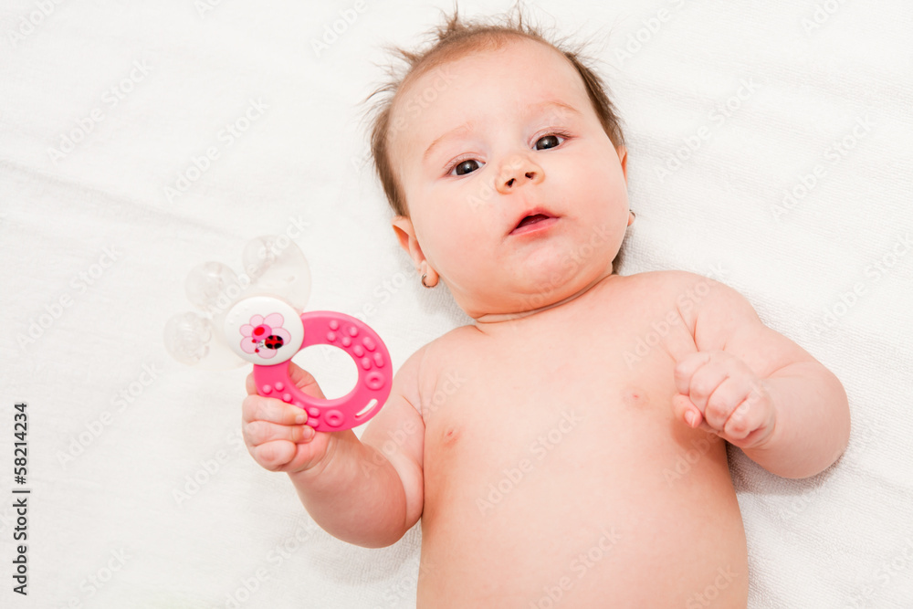 Baby face Stock Photo | Adobe Stock