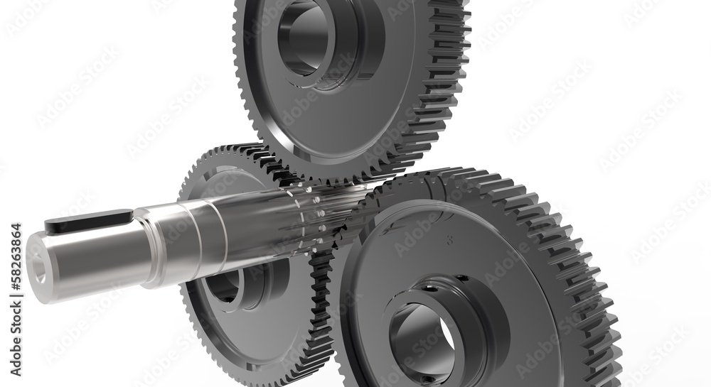 Zahnrad Stock Illustration | Adobe Stock