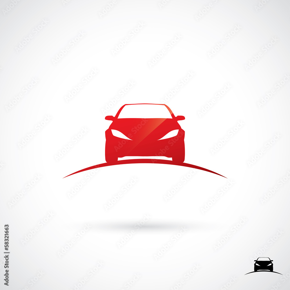 Car sign Stock Vector | Adobe Stock