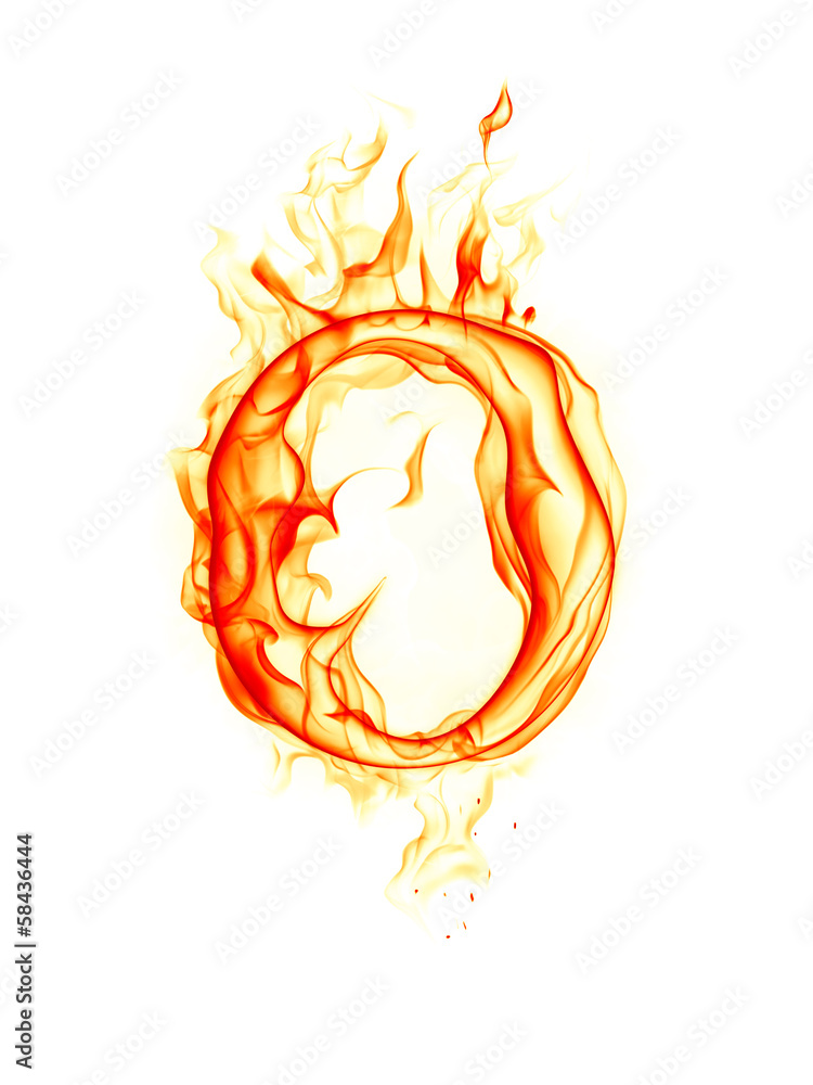 Fire letter Stock Illustration | Adobe Stock
