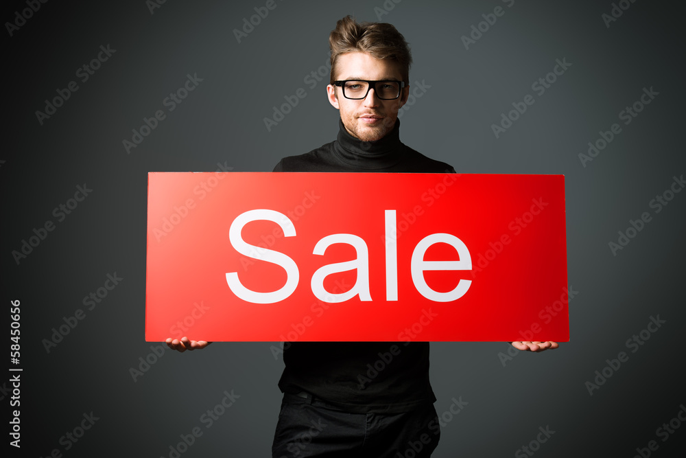 sale sign Stock-Foto | Adobe Stock