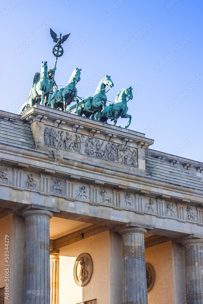 Brandenburg Gate in Berlin - Germany Stock Photo | Adobe Stock