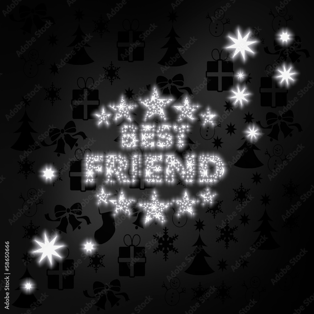 noble best friend symbol with stars Stock Illustration | Adobe Stock