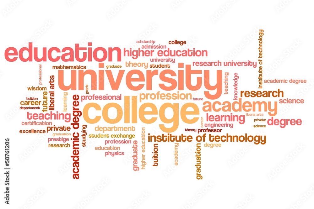 University Word Cloud