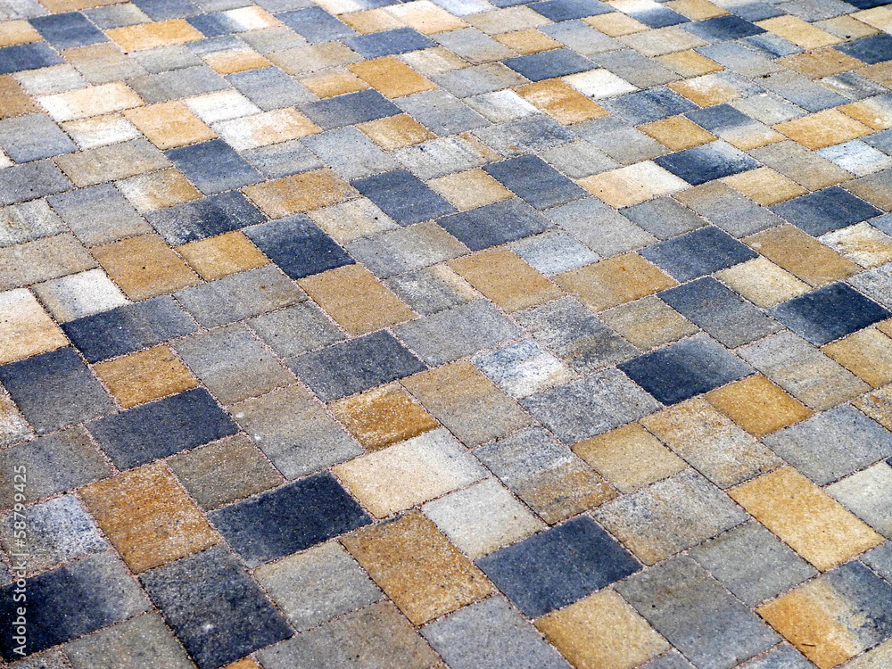 Pflaster verlegen Stock Photo | Adobe Stock