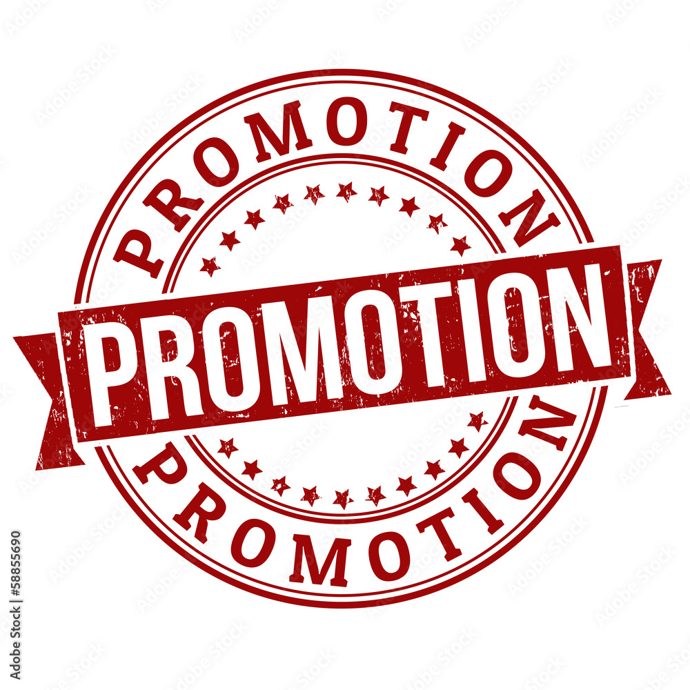 Promotion stamp Stock Vector | Adobe Stock