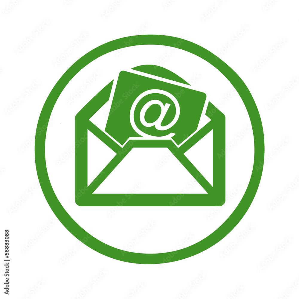 Green Email Icon