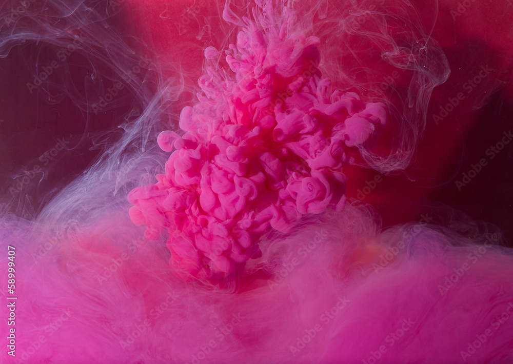 pink smoke Stock Photo | Adobe Stock