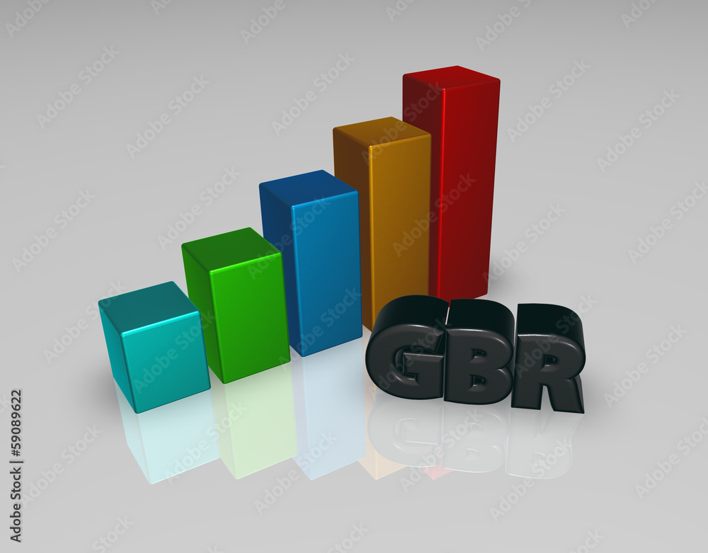 gbr und diagramm Stock Illustration | Adobe Stock