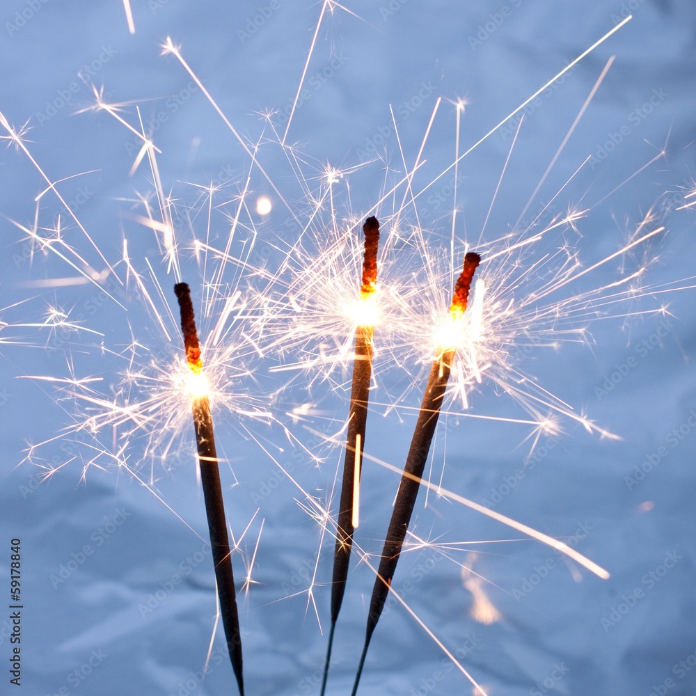Sparklers Stock Photo | Adobe Stock