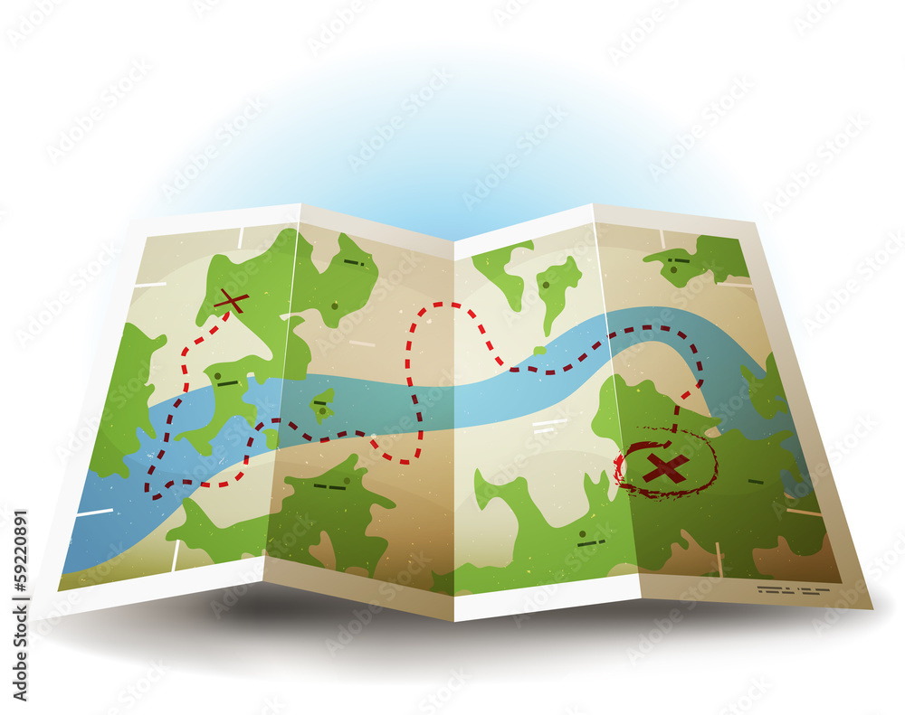 Cartoon Grunge Earth Map Icon Stock Vector | Adobe Stock