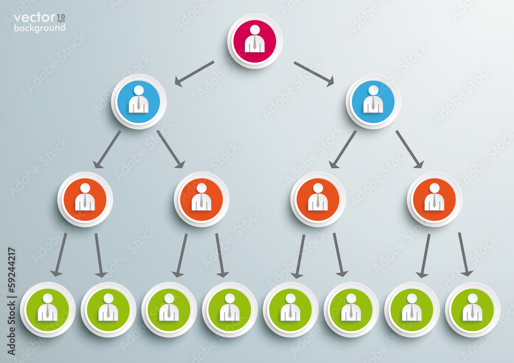 Pyramid Scheme Infographic Stock Vector | Adobe Stock