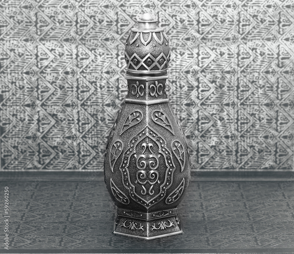 Arabian Oud Bottle/The artistic look of an Oud perfume Bottle Stock ...