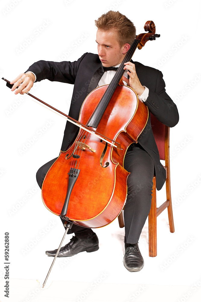 cello player Stock Photo | Adobe Stock