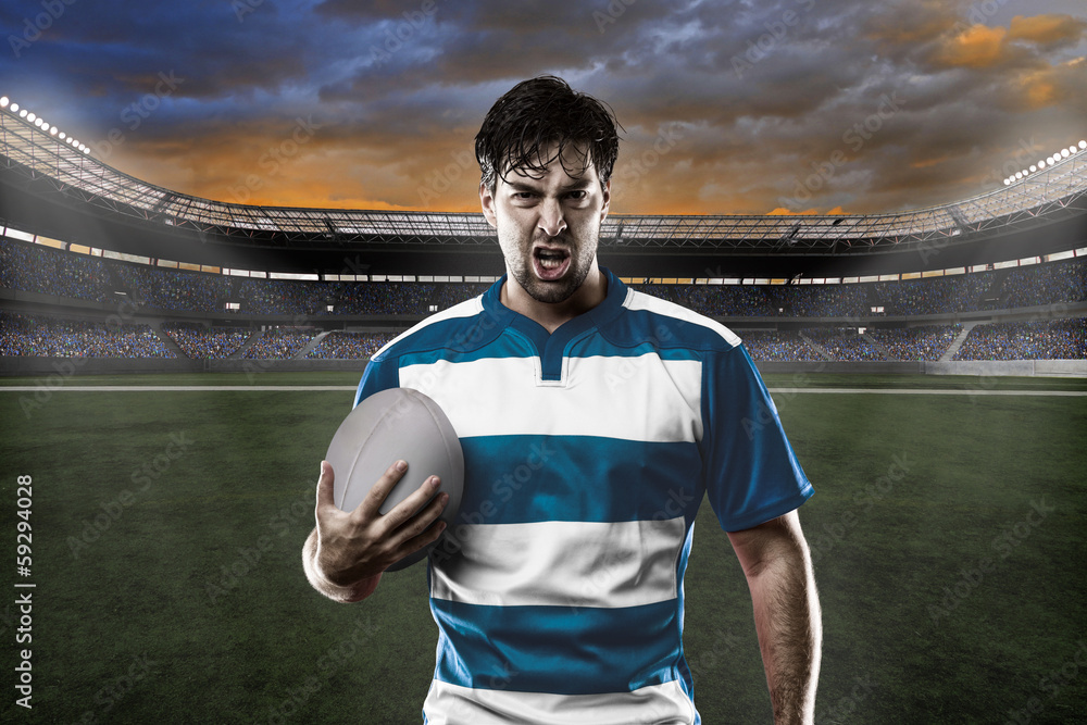 Rugby player Stock Photo | Adobe Stock