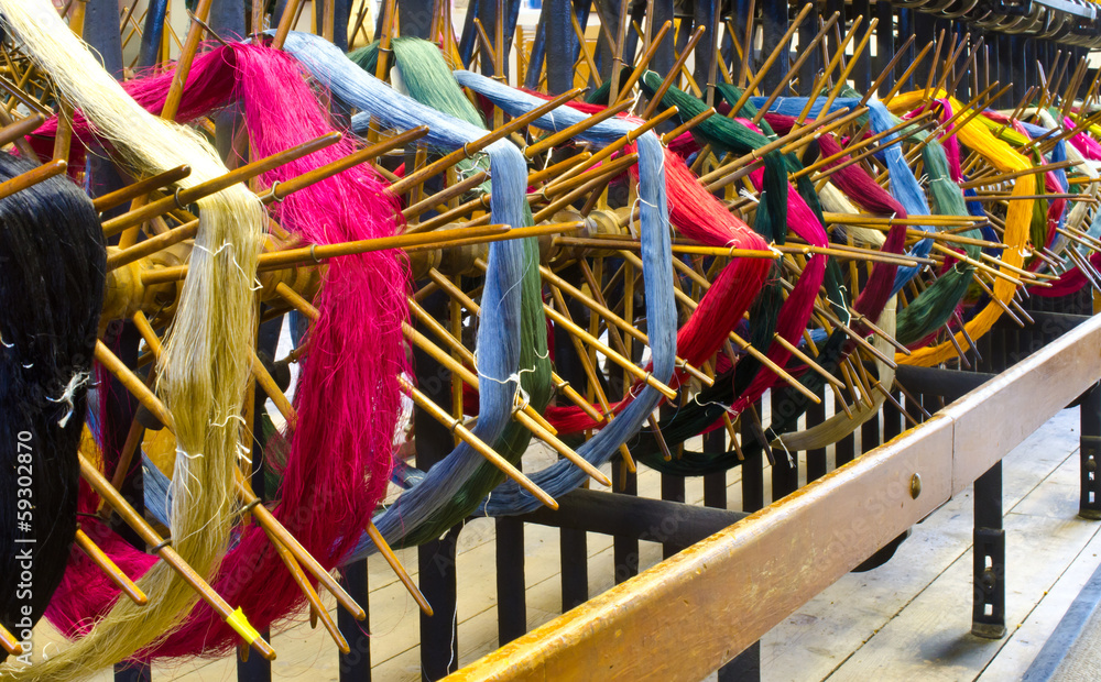 Silk factory Stock Photo | Adobe Stock