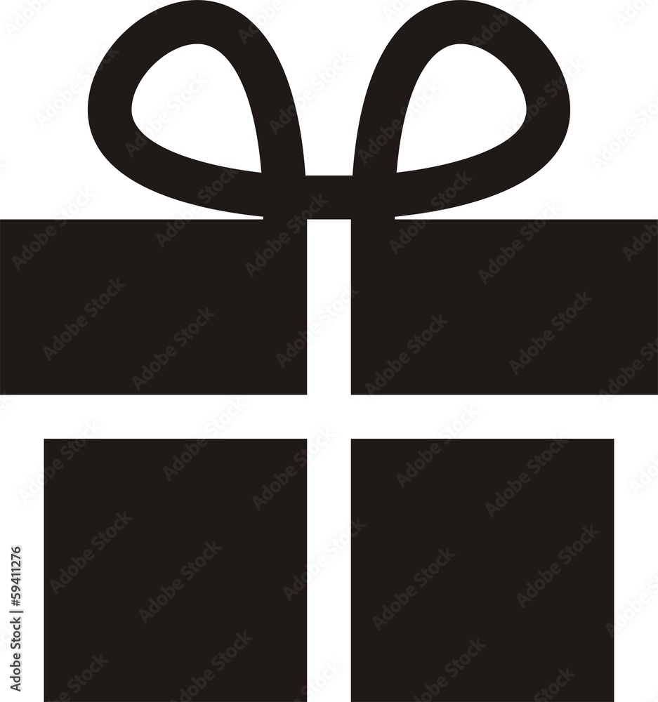 pictogramme cadeau Stock Vector | Adobe Stock