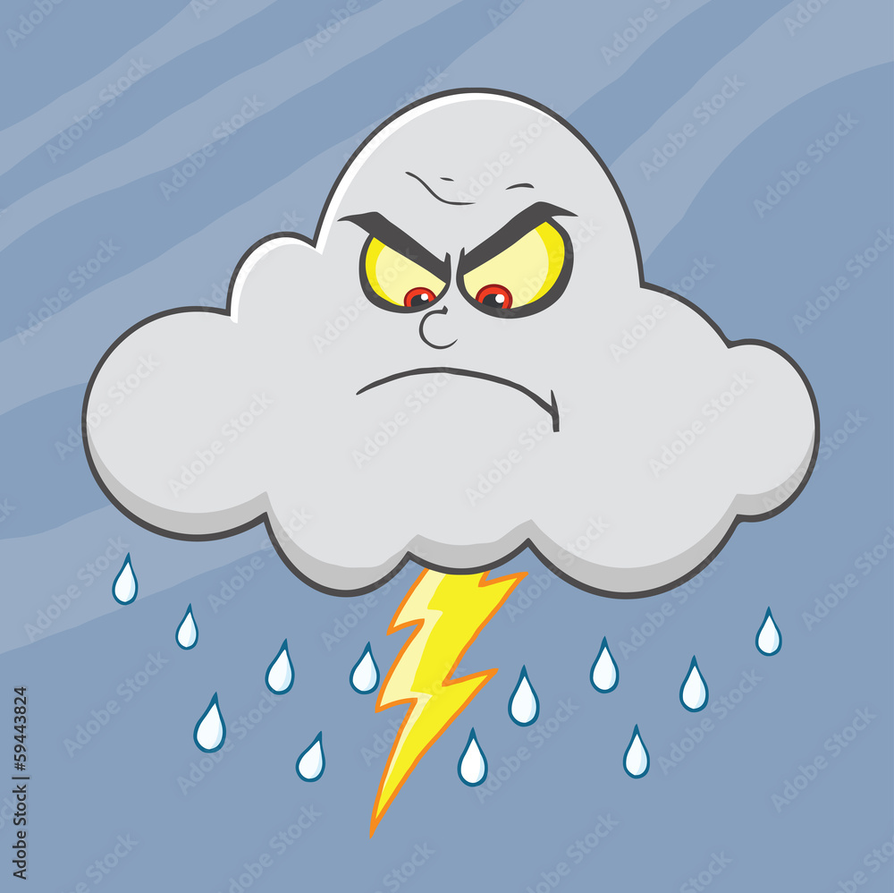 Angry Rain Cloud