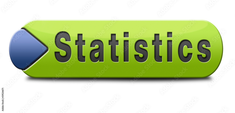 Statistics Word Clipart