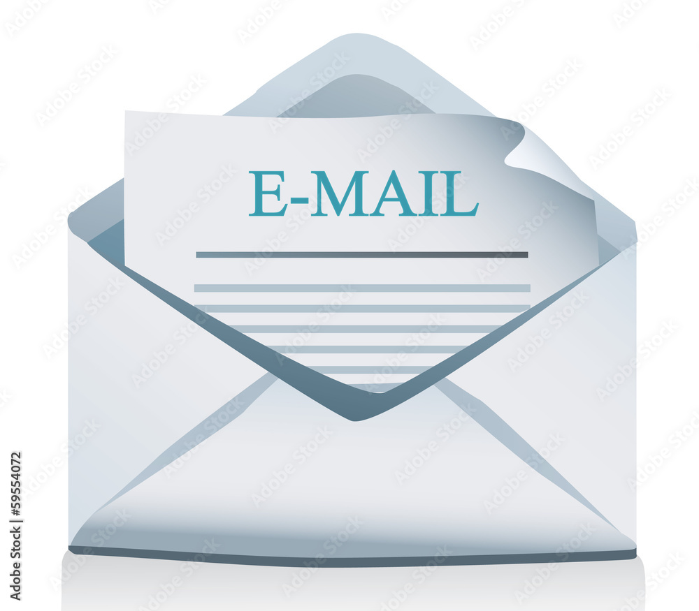 E-mail ilustración de Stock | Adobe Stock