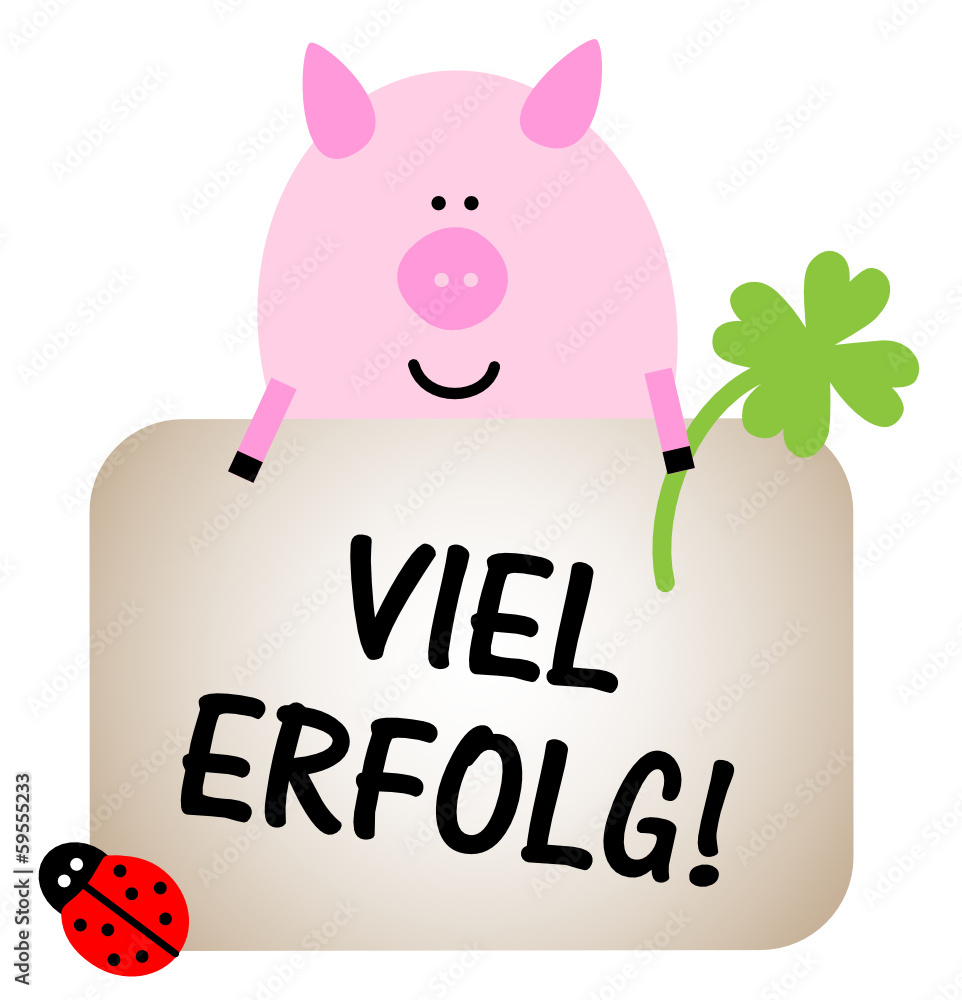 Viel Erfolg Stock Vector | Adobe Stock