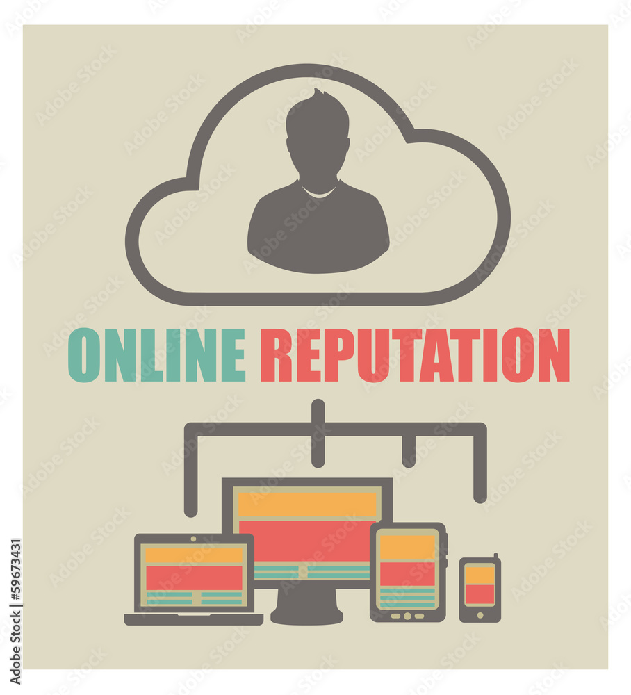 online reputation Stock Vector | Adobe Stock