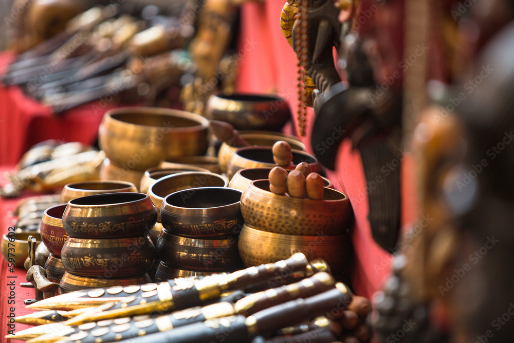 Handicrafts in Nepal Stock Photo | Adobe Stock