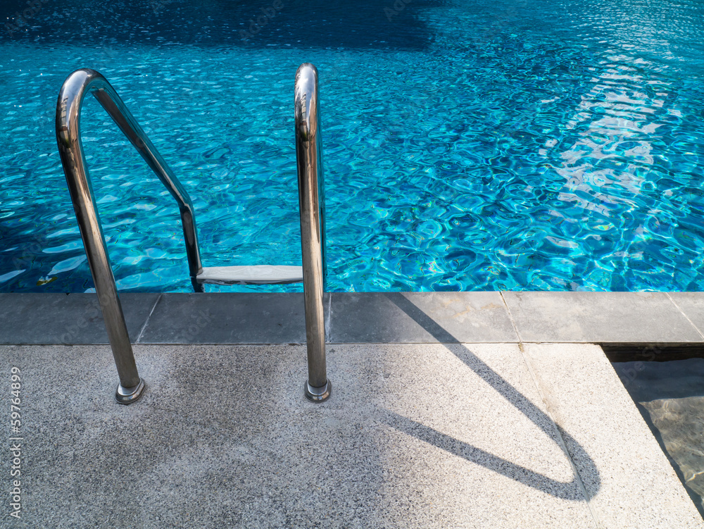 swimming pool stairs Stock Photo | Adobe Stock