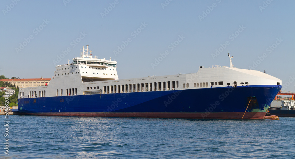 Roro Ship Stock Photo | Adobe Stock