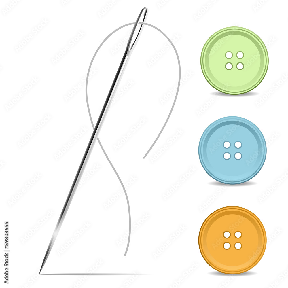 needle Stock Vector | Adobe Stock